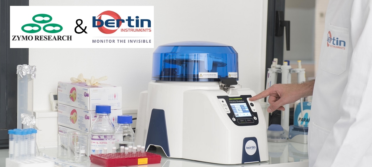 Bertin et Zymo Research annoncent une nouvelle collaboration - Bertin Technologies